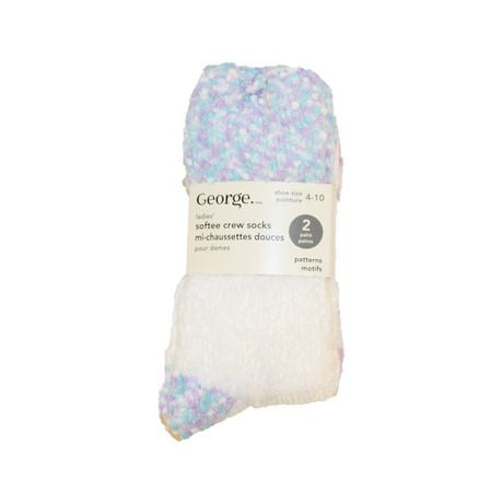 Softee Crew Socks | Walmart Canada