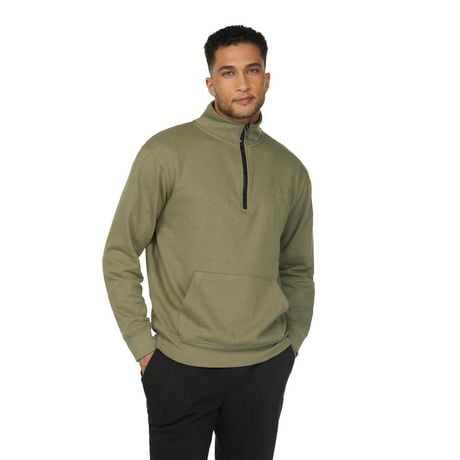 Click here for Mexx Men S Quarter Zip Popover French Terry Sweate... prices