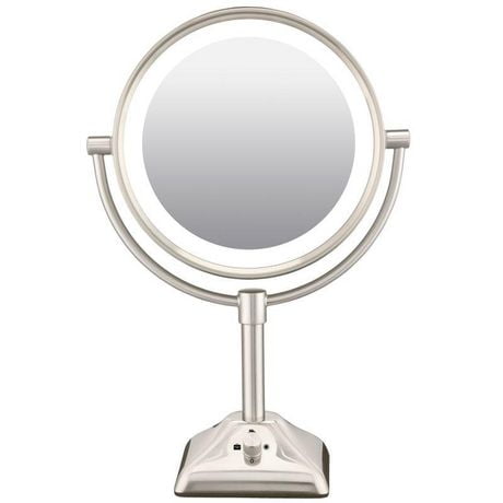Click here for Conair Nickel 1X/10X Lighted Mirror prices