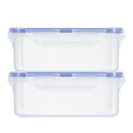 Lock & Lock 2 X 870ml Square - Walmart.ca