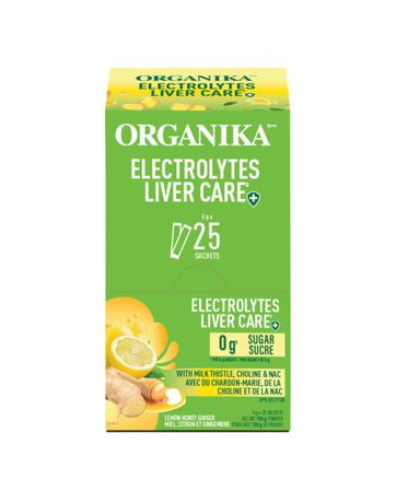 ORGANIKA Liver Care Electrolytes with Milk Thistle, Choline & NAC On ...