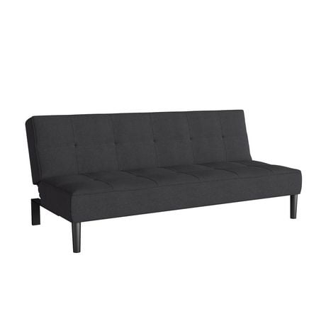 Click here for Corliving Yorkton Convertible Sofa Dark Grey Full/... prices