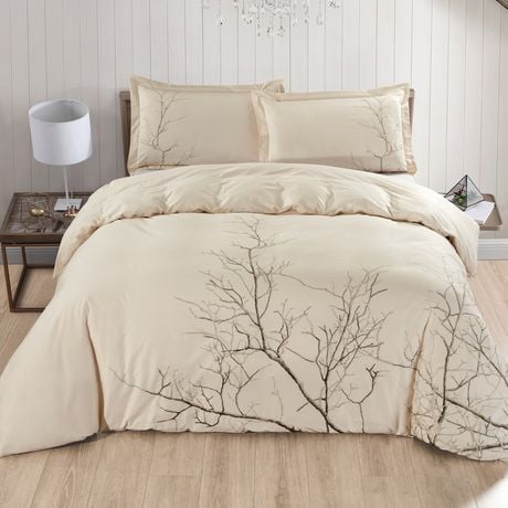Maholi Embroidered Algonquin Duvet Cover Set | Walmart Canada