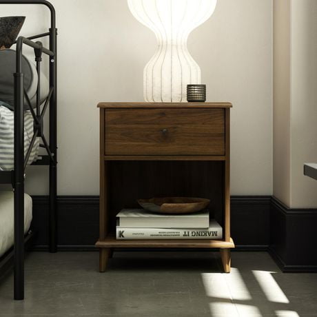 Click here for Queer Eye Farnsworth Nightstand  Walnut Walnut prices