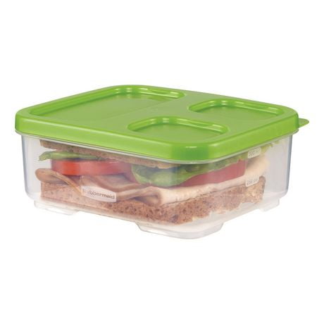 Rubbermaid LunchBlox Sandwich Storage Container, Green | Walmart Canada