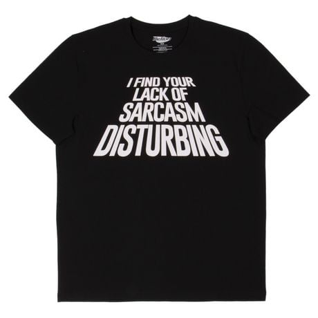 Click here for Action Apparel Mens Lack Of Sarcasm Short Sleeve T... prices