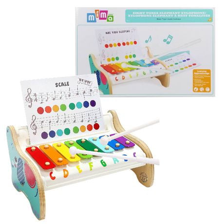 Click here for Mima Toys - Elephant Xylophone Multi prices