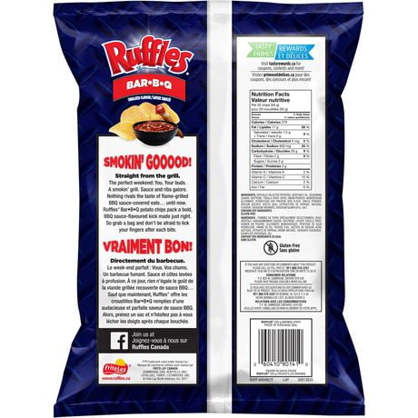 Ruffles BBQ Potato Chips | Walmart Canada