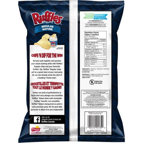 Ruffles Regular Potato Chips | Walmart Canada