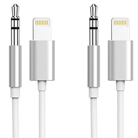 Click here for Exian Lightning Usb To Aux Male Cable 1M Silver 2/... prices