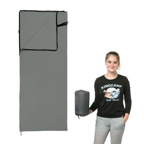 Click here for Kingcamp Sping Series Sleeping Bag In Grey Grey prices