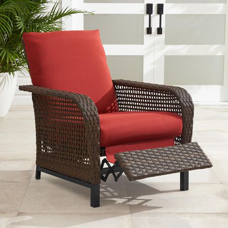Click here for Hometrends Tuscany Ii Reclining Chair Red prices