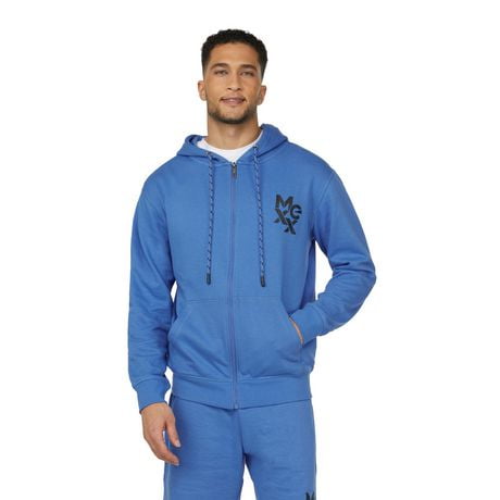 Click here for Mexx Men S French Terry Full Zip Hoodie Cobalt L prices