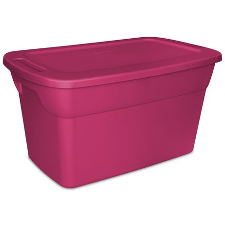 Sterilite 114L Tote- Pink - Walmart.ca