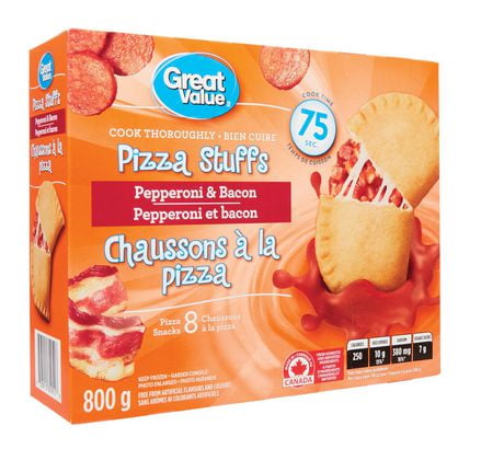 Great Value Pepperoni and Bacon Pizza Stuffs | Walmart Canada