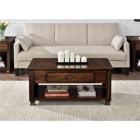 San Antonio Wood Veneer Coffee Table, | Walmart Canada