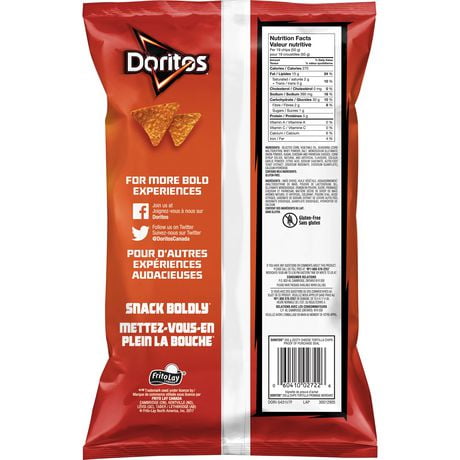 Doritos Zesty Cheese Tortilla Chips | Walmart Canada