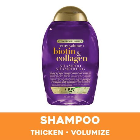 OGX Biotin & Collagen Extra Strength Volumizing Shampoo | Walmart Canada