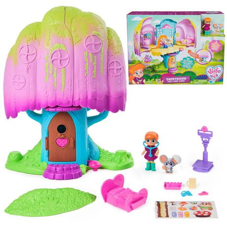 Vida the Vet Vet Clinic Treehouse Playset with Action figures Dollhouse Furniture Accessories Kids Toys for Girls Boys Ages 3 and up Treehouse Playset Walmart