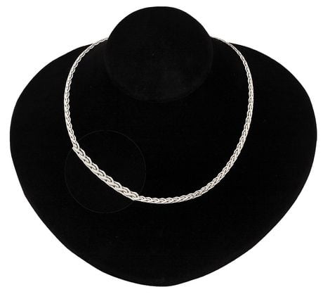 Sterling Silver 20" Flat Wheat Chain Neck Chain | Walmart Canada
