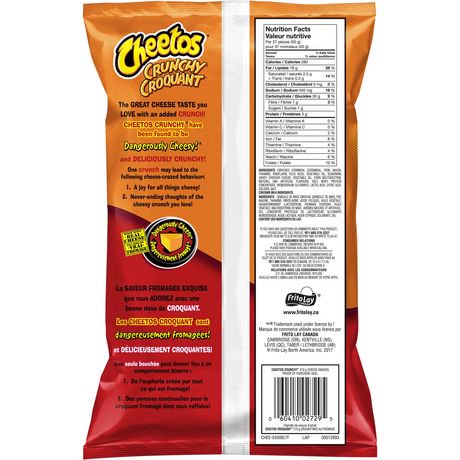 Cheetos Crunchy Cheese Flavoured Snacks | Walmart Canada