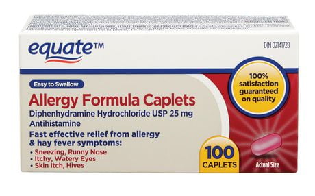 Equate Allergy Formula Caplets - Walmart.ca