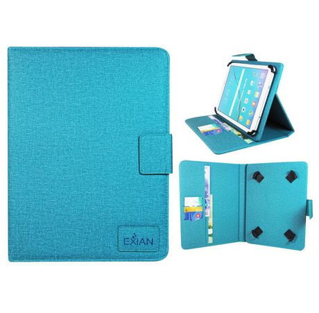 Click here for Exian Universal 8 Tablet Flip Case Blue Blue prices