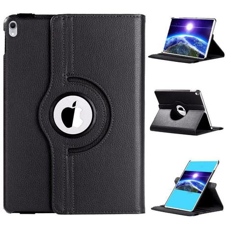 Click here for Exian Ipad Pro 2018 12.9 Rotating Flip Case Black... prices