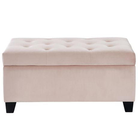 Click here for Worldwide Homefurnishings Inc Modern Velvet Storag... prices