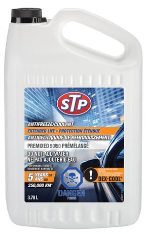 STP - Extended Life Premix Antifreeze/Coolant, 3.78 L | Walmart Canada