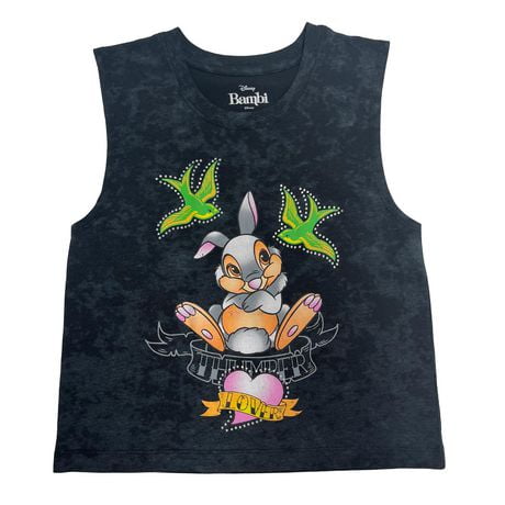 Disney Ladies Thumper Heart Tattoo Muscle Tank - Walmart.ca
