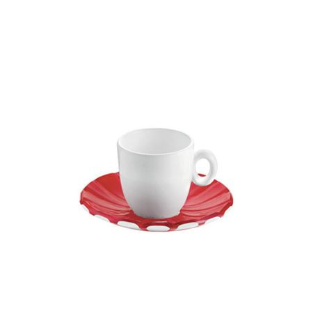Guzzini, Made in Italy, Set 6 Espresso Cups Grace Red | Walmart Canada