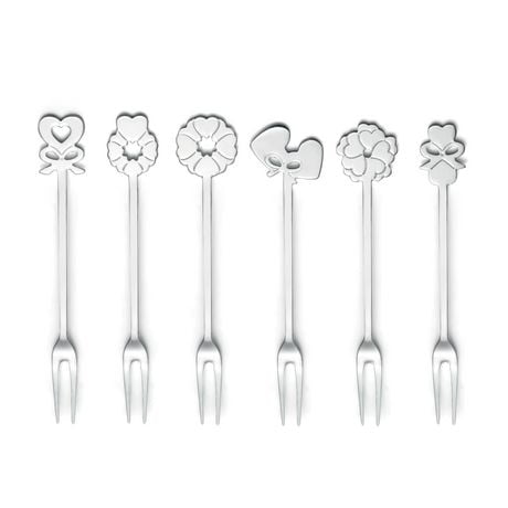 Guzzini Set Of 6 Appetiser Forks | Walmart Canada