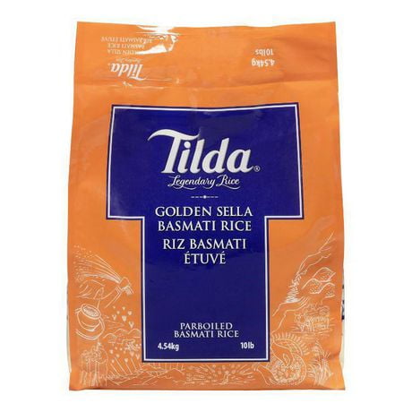 Tilda Golden Sella Basmati Rice, 4.54 Kg - Walmart.ca