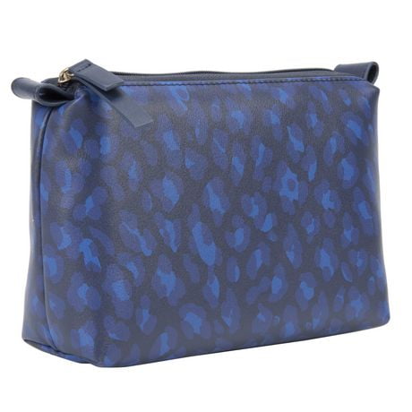 Click here for Anna Martina Franco Navy Leopard Small T Bottom prices