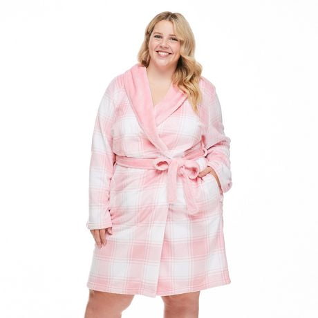 George Plus Women's Printed Robe | Walmart Canada
