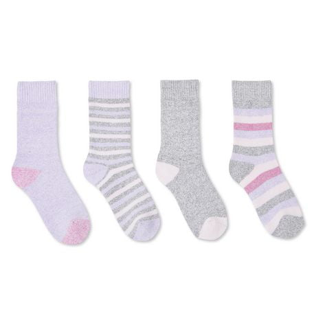 George Girls' Crew Socks 4-Pack - Walmart.ca