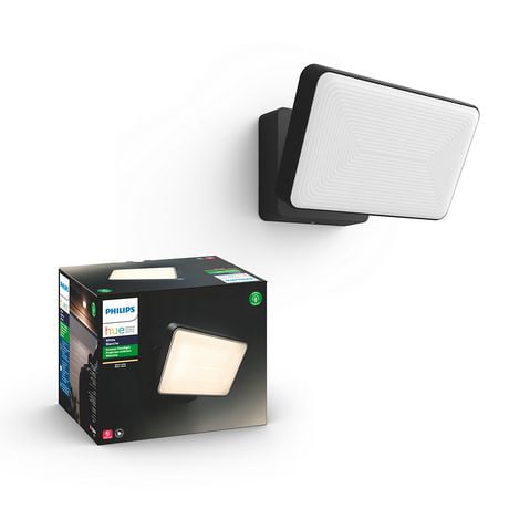 Click here for Philips Hue 1743630V7 White Welcome Floodlight Bla... prices