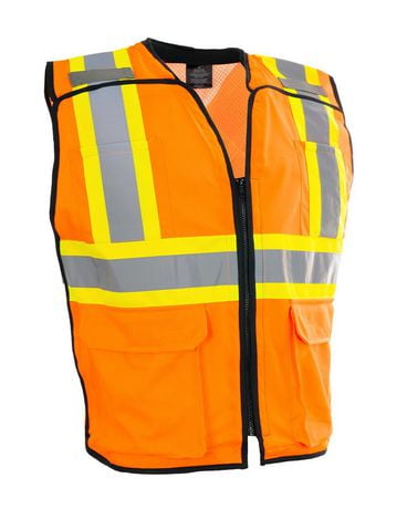 Click here for Forcefield Zip-Up Safety Vest 5 Point Tear-Away Or... prices