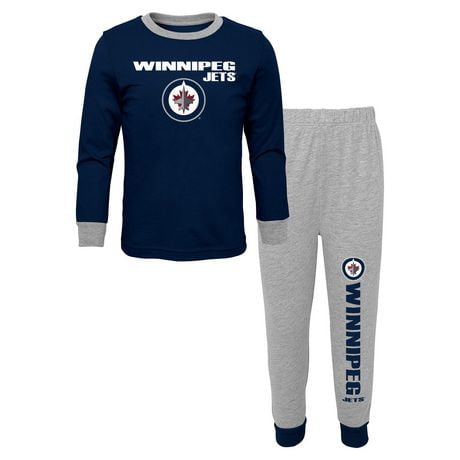 Click here for Girls Two Piece Nhl Pj Set Blue L prices