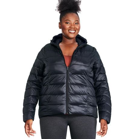 George Plus Women's Puffer Jacket, Sizes 1X-4X - Walmart.ca