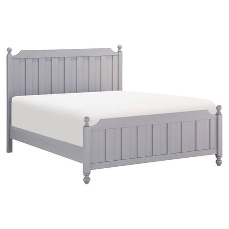 Click here for Topline Home Furnishings Farmhouse Grey Full Bed G... prices