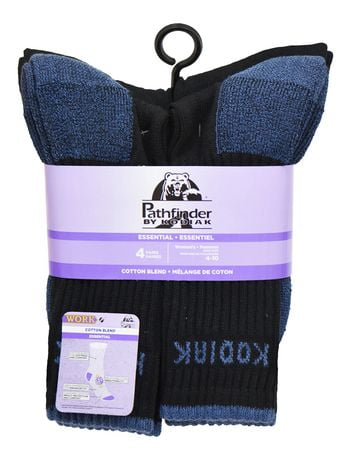 Ladies Pathfinder by Kodiak 4-Pack Work Socks | Walmart Canada