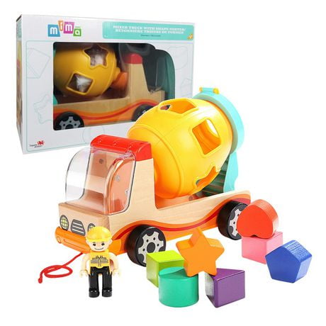 Click here for Mima Toys - Mixer Truck And Shape Sorter Multi prices