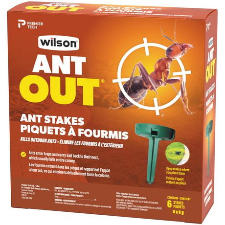 Click here for Wilson Antout Outdoor Ant Stakes Green prices