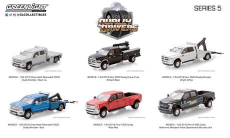 GreenLight 1:64 Dually Drivers Die-Cast Vehicles Series 5 | Walmart Canada