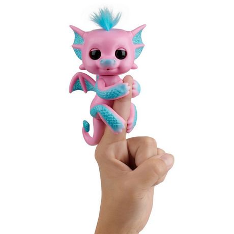Fingerlings Dragon & Unicorn 2-Pack with Mini BFF Unicorn – Bubbles ...