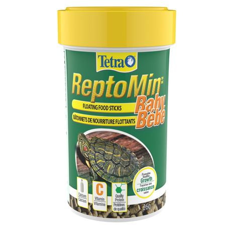 Tetra ReptoMin Baby Floating Food Sticks for Small Turtles, Newts and ...
