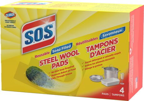 SOS Soap Pads, 4 Pads | Walmart Canada