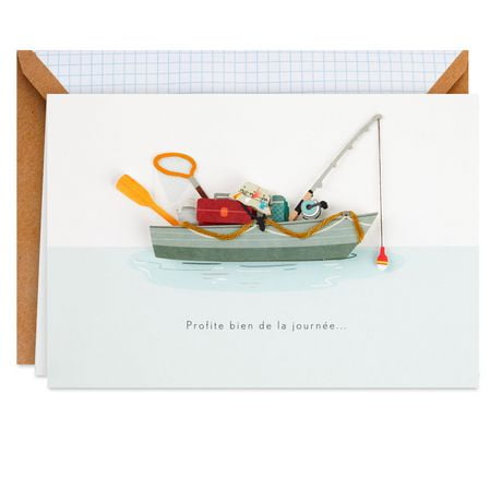 Hallmark Signature Father's Day Card for Dad (Fishing Boat) | Walmart ...